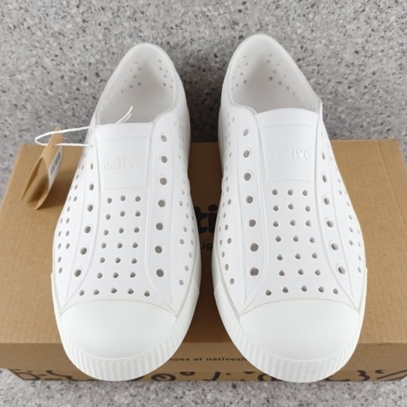 Native | Shoes | Native Jefferson White Shell Waterproof Shoes | Poshmark